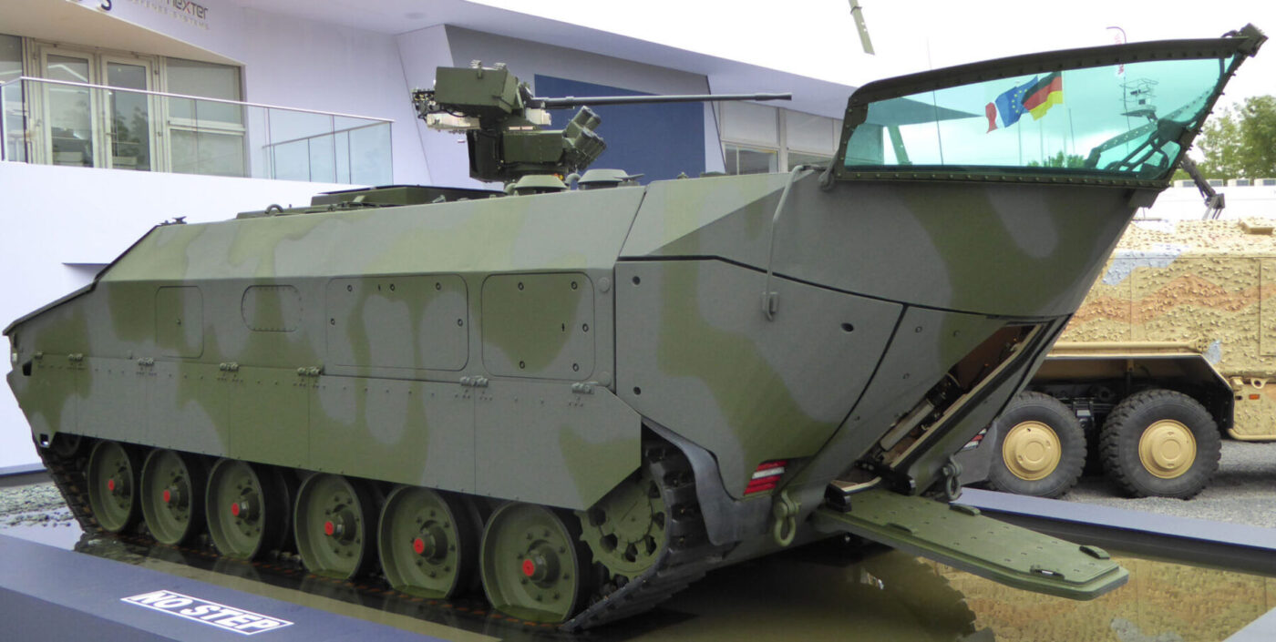 KMW stellt selbst entwickelten Amphibienpanzer vor