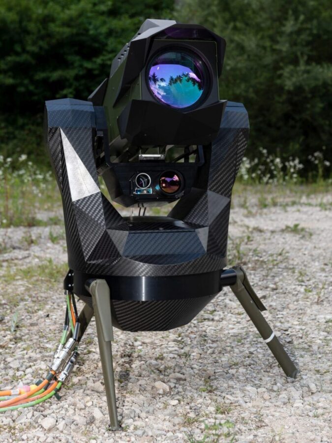 MBDA demonstriert tragbaren Lasereffektor