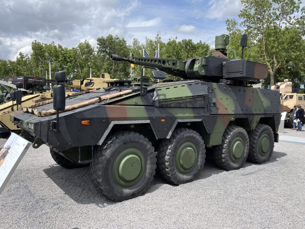 Radschützenpanzer wird Future Common Drive Module des Boxers nutzen