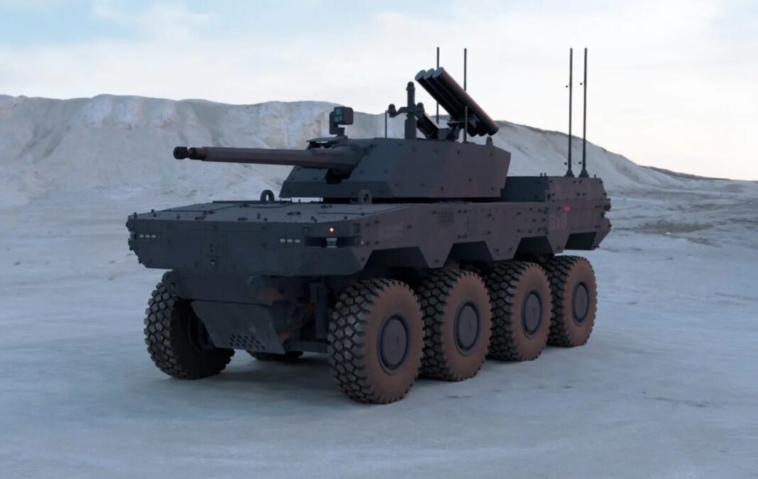 IDEX 2025: Milrem stellt unbemannten 8x8-Radpanzer Havoc vor