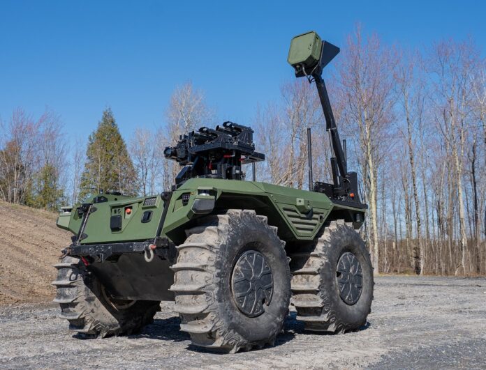 DSEI – Rheinmetall zeigt Flugabwehrvariante des Mission Master CXT2 mit Oerlikon Skyranger 762