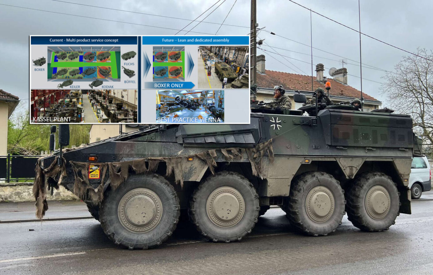 Rheinmetall will in Kassel mehr als 500 Boxer pro Jahr fertigen