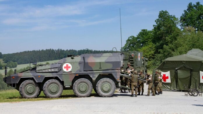 KNDS Deutschland modernisiert Sanitäts-Boxer der Bundeswehr
